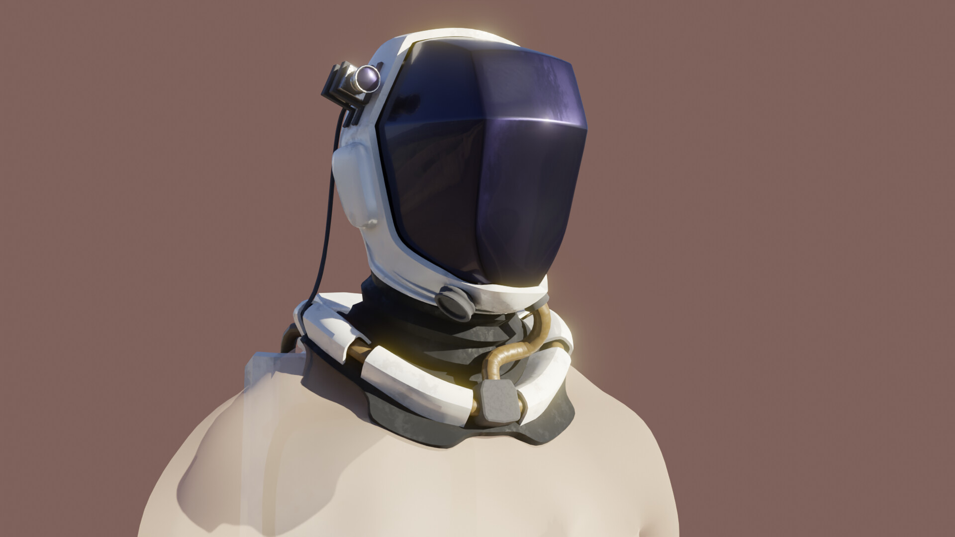 ArtStation - SciFi Helmet Concept Design