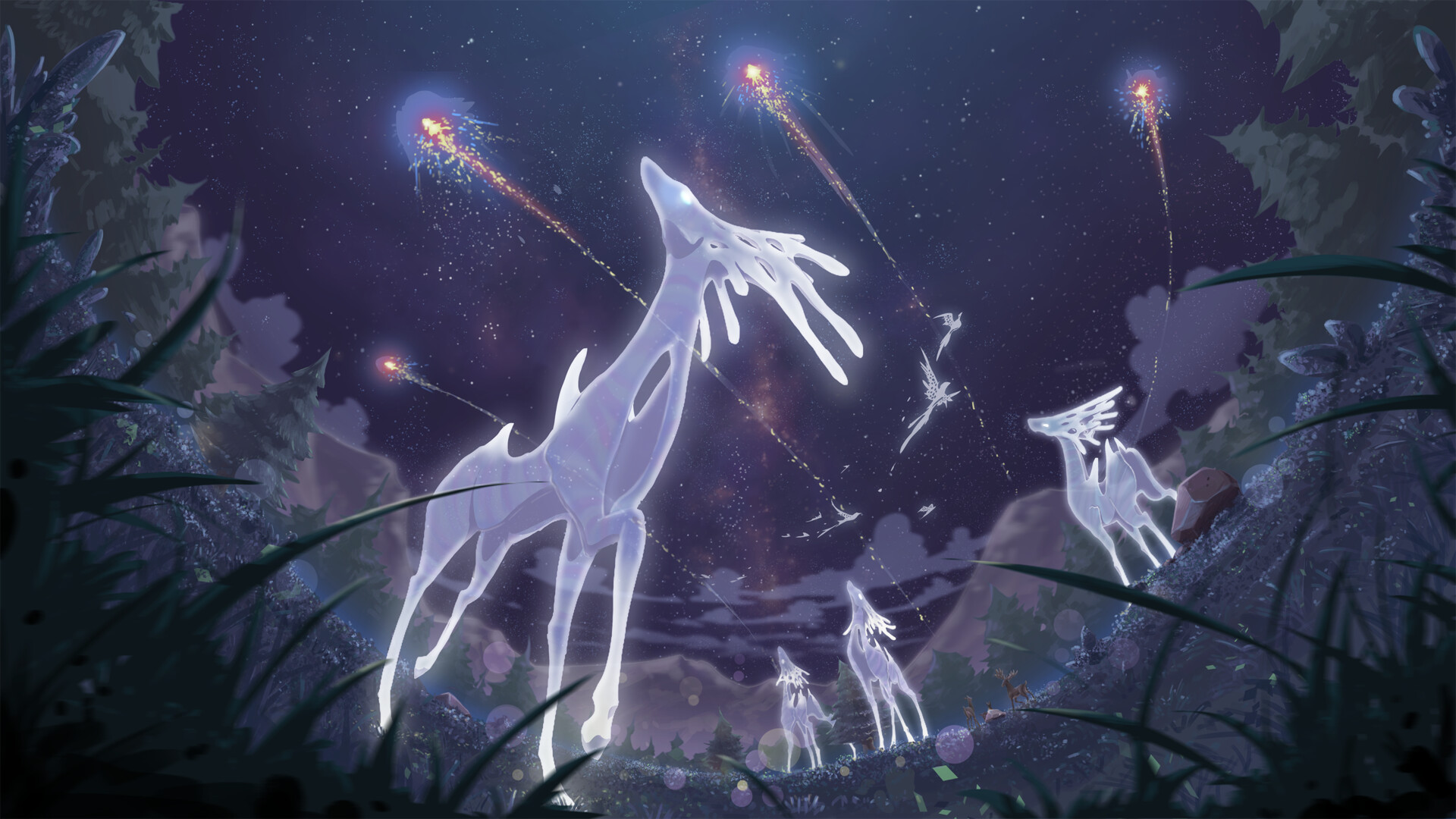 ArtStation - Soul Creatures and the Tree Kids