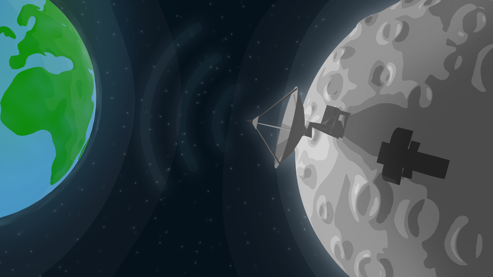 ArtStation - Earth's Moon