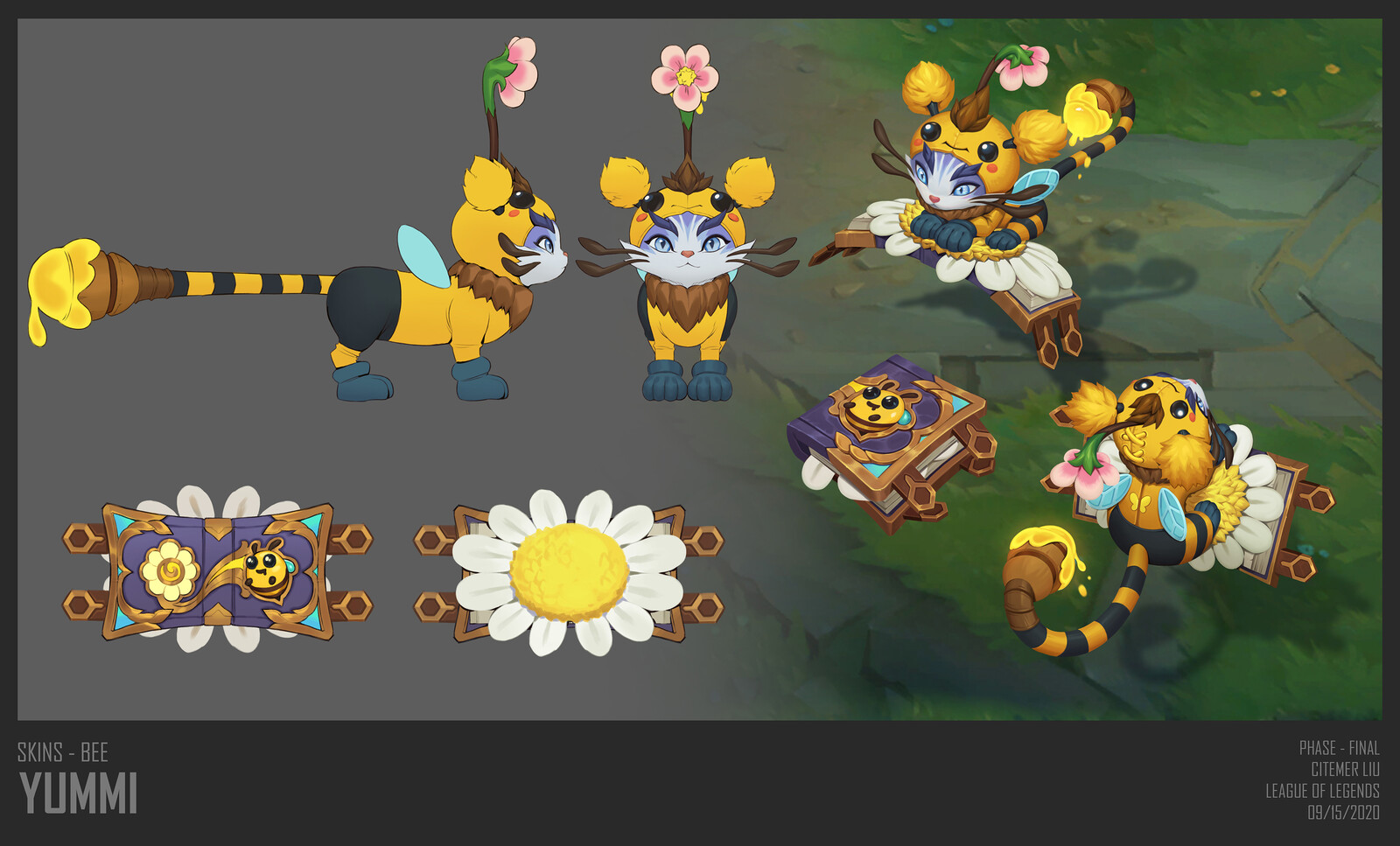 Citemer Liu - Bee Yummi - Offical concept art