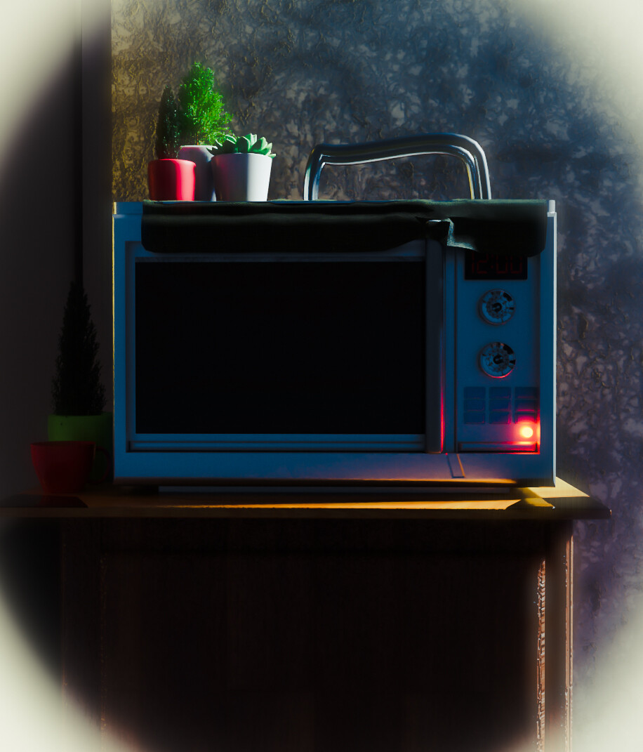 ArtStation - Kitchen Oven Scene