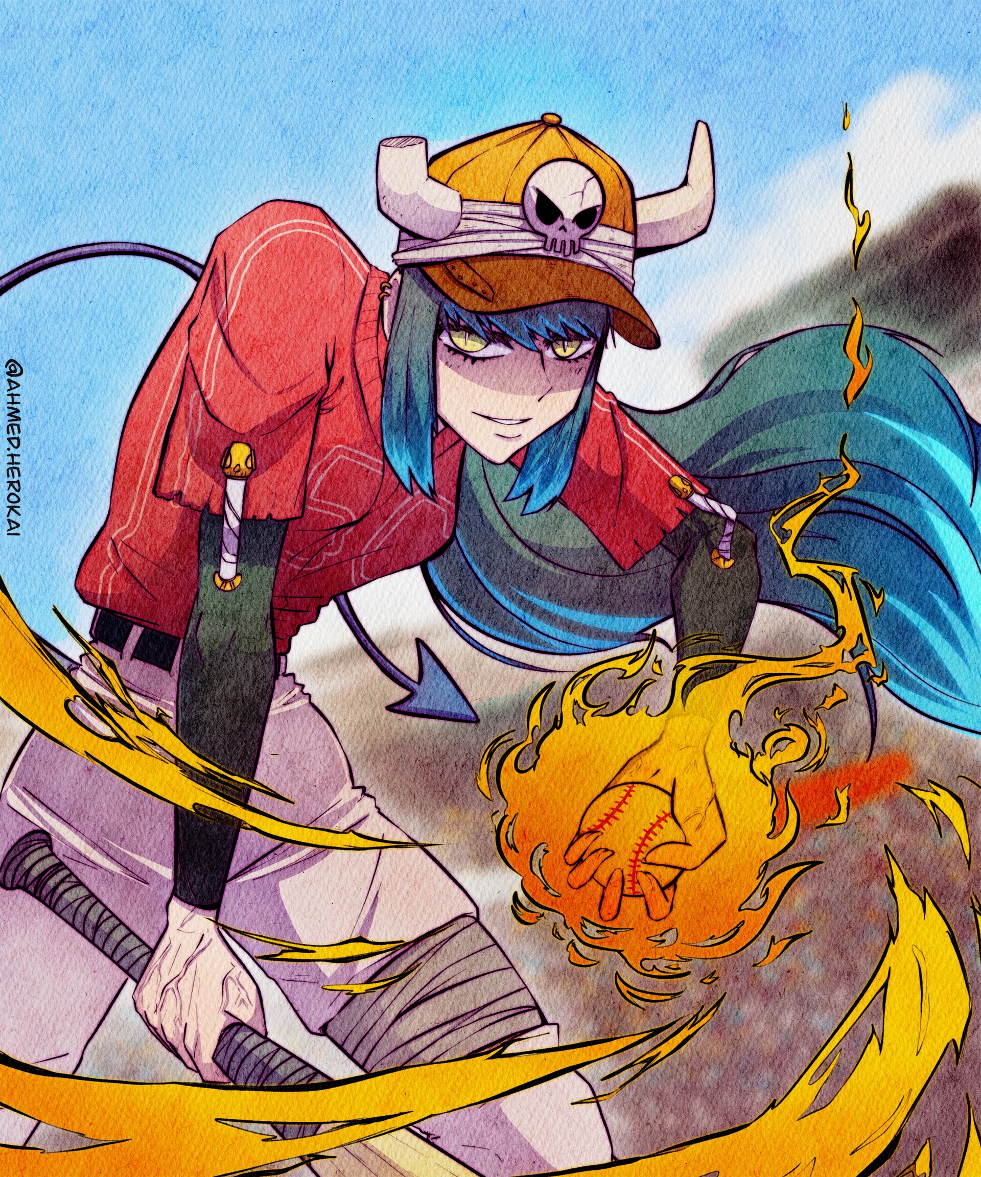 ArtStation - ⚾️😈Demon Baseball😈⚾️