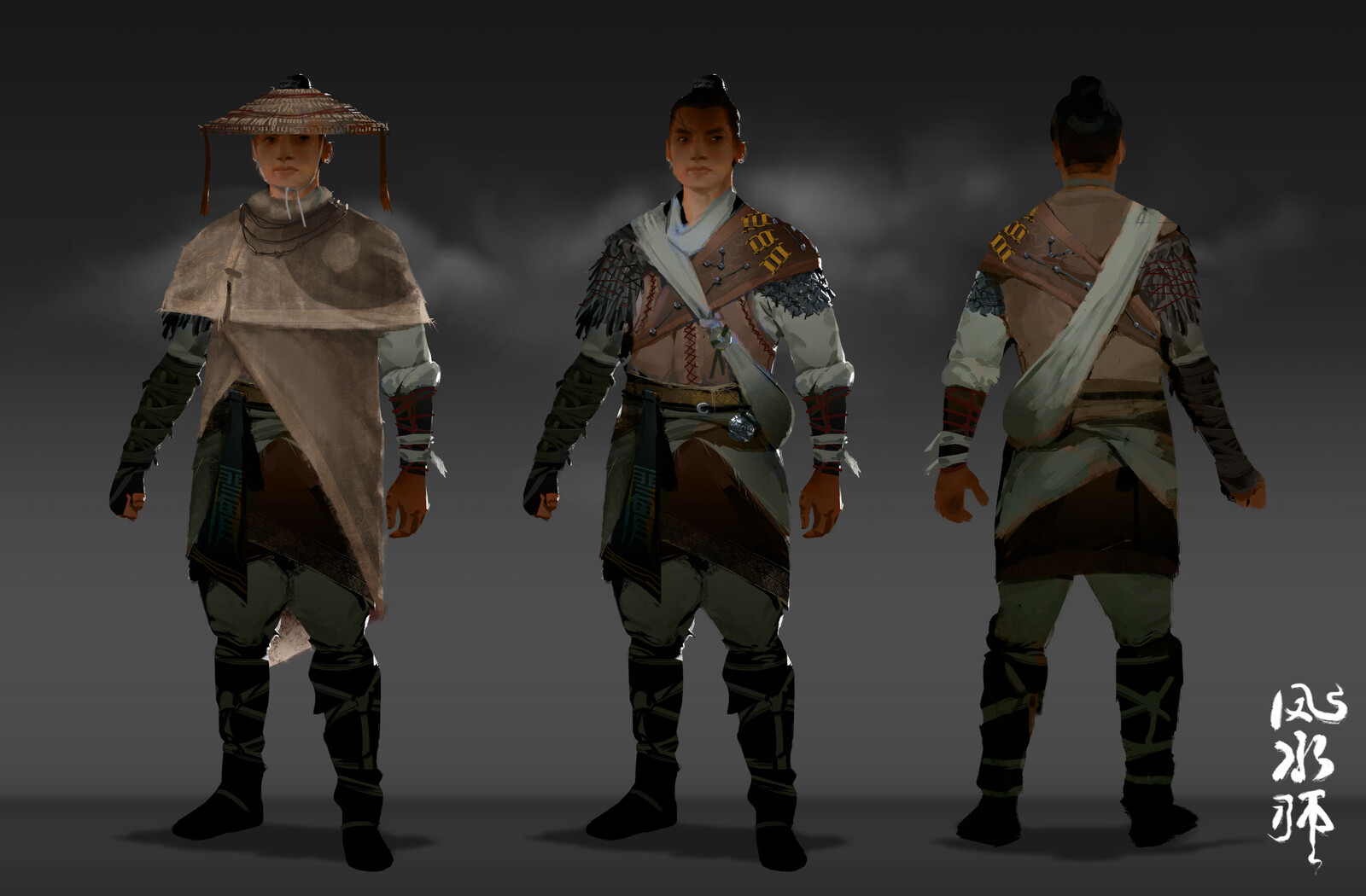 Jack Kew - Feng Shui Character Design