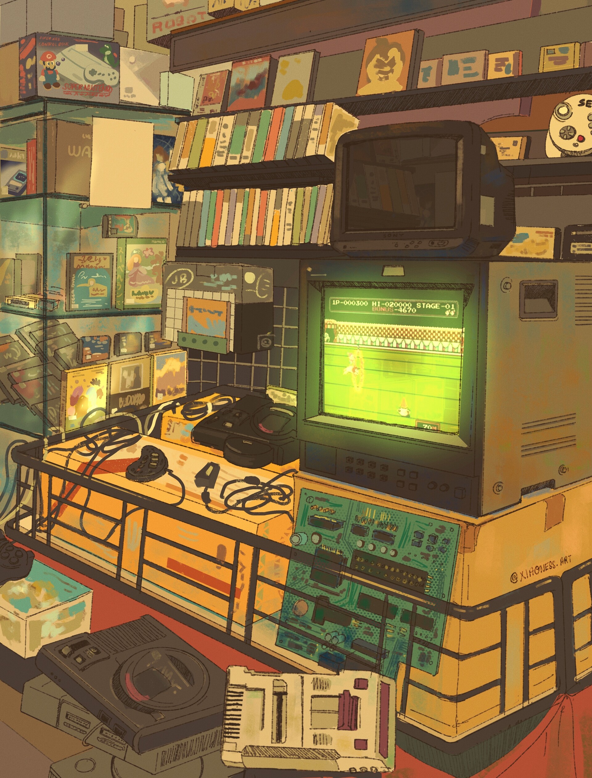 ArtStation - Videogame Shop