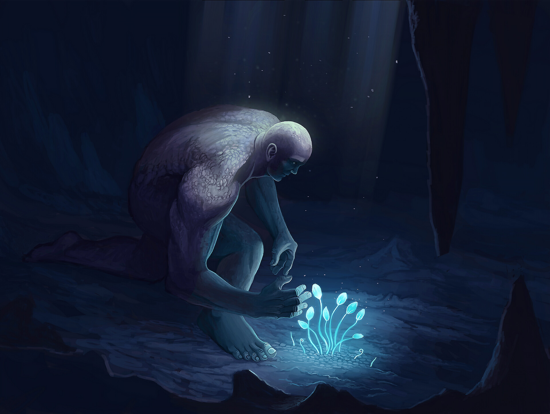 ArtStation - lunar flower