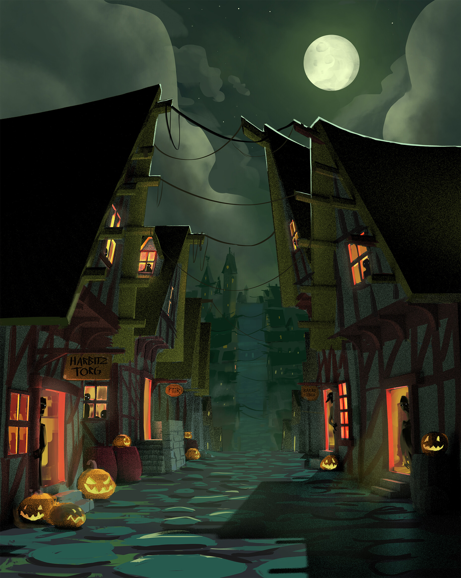 ArtStation - Halloween Illustration