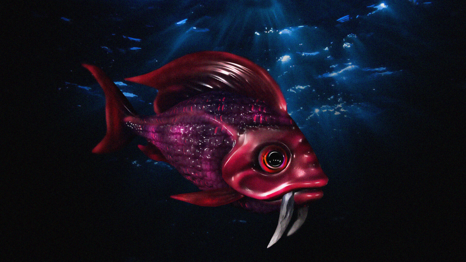 ArtStation - Just a deep sea fish