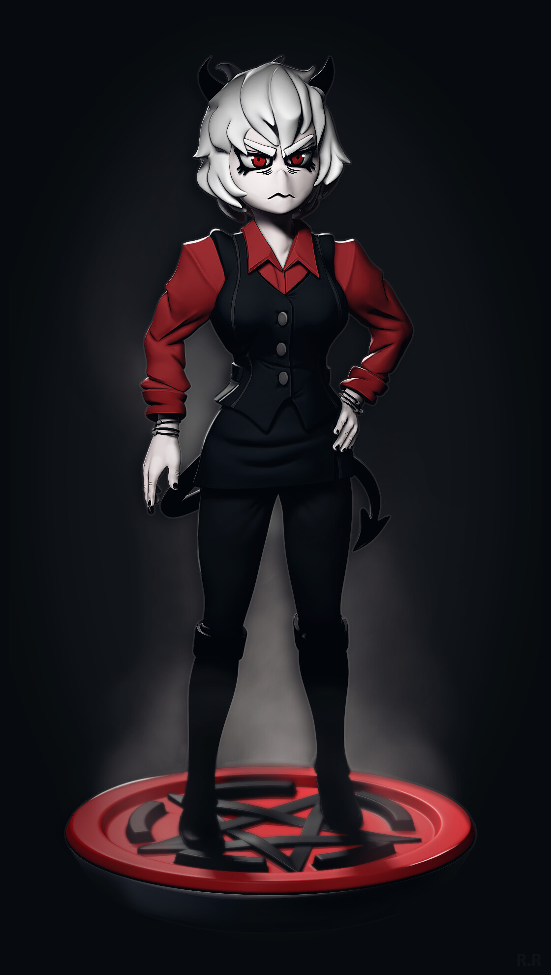 ArtStation - Helltaker - Malina