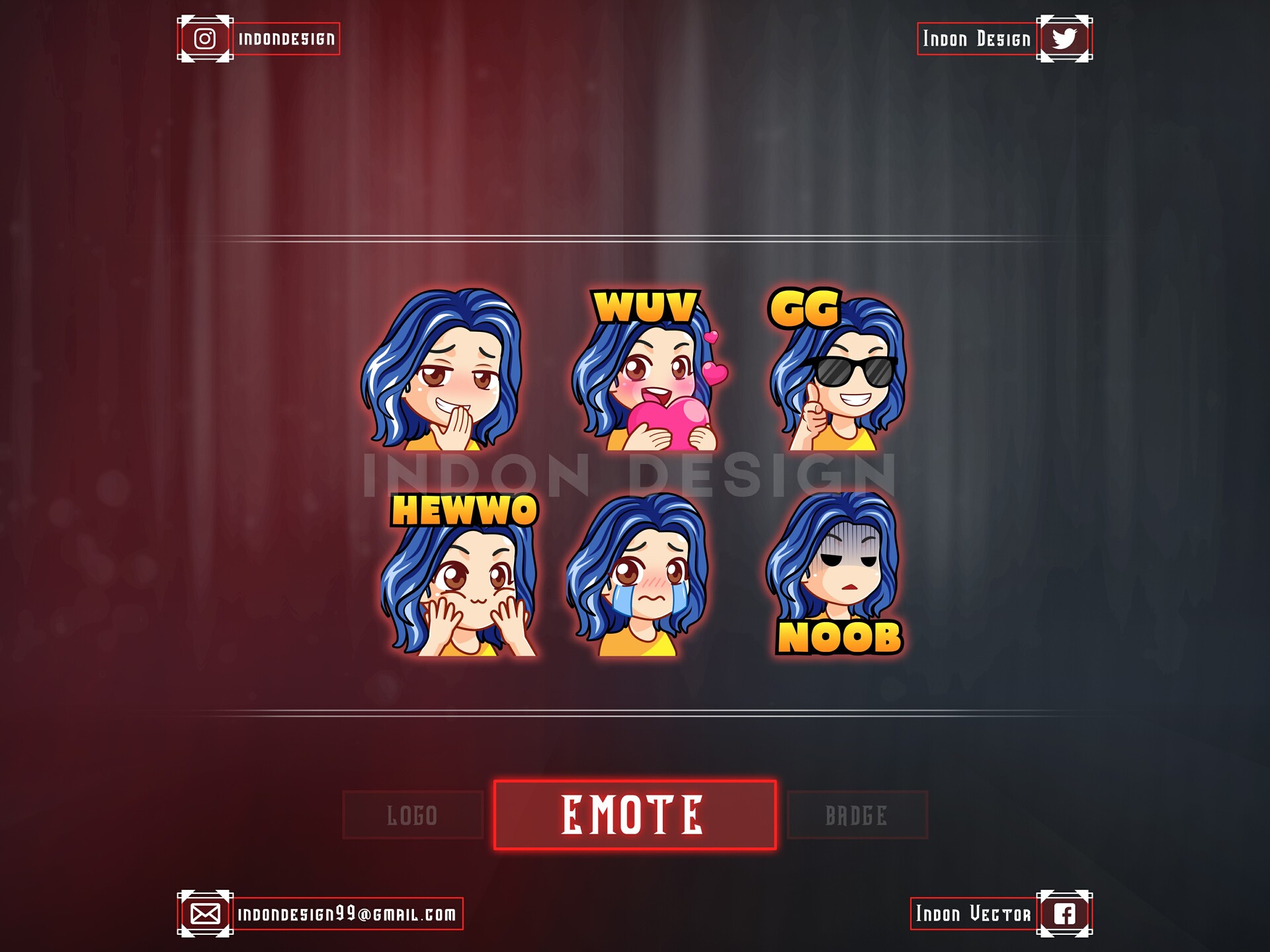 ArtStation - Characters Girls Emote