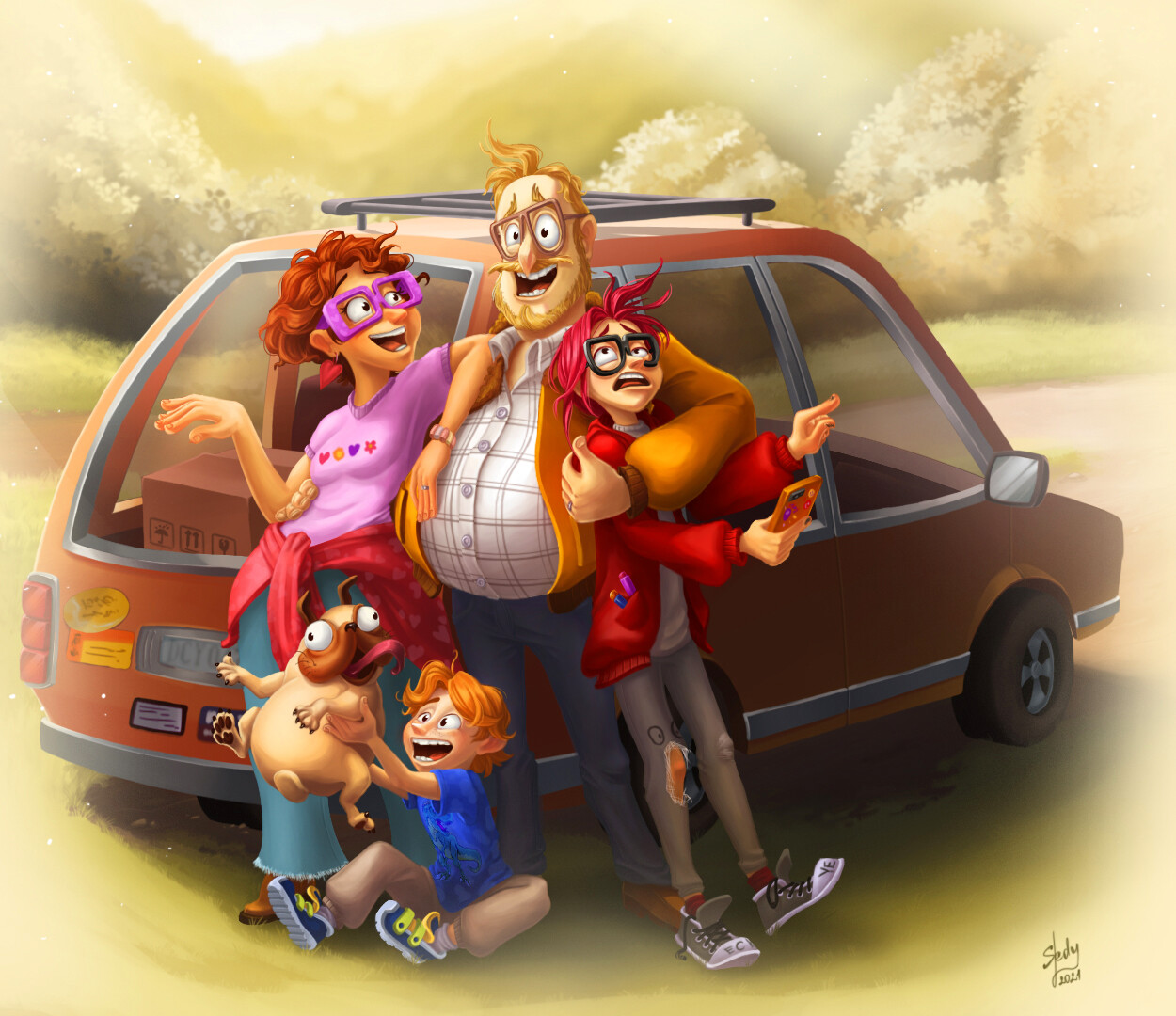 ArtStation - Mitchells vs the machines