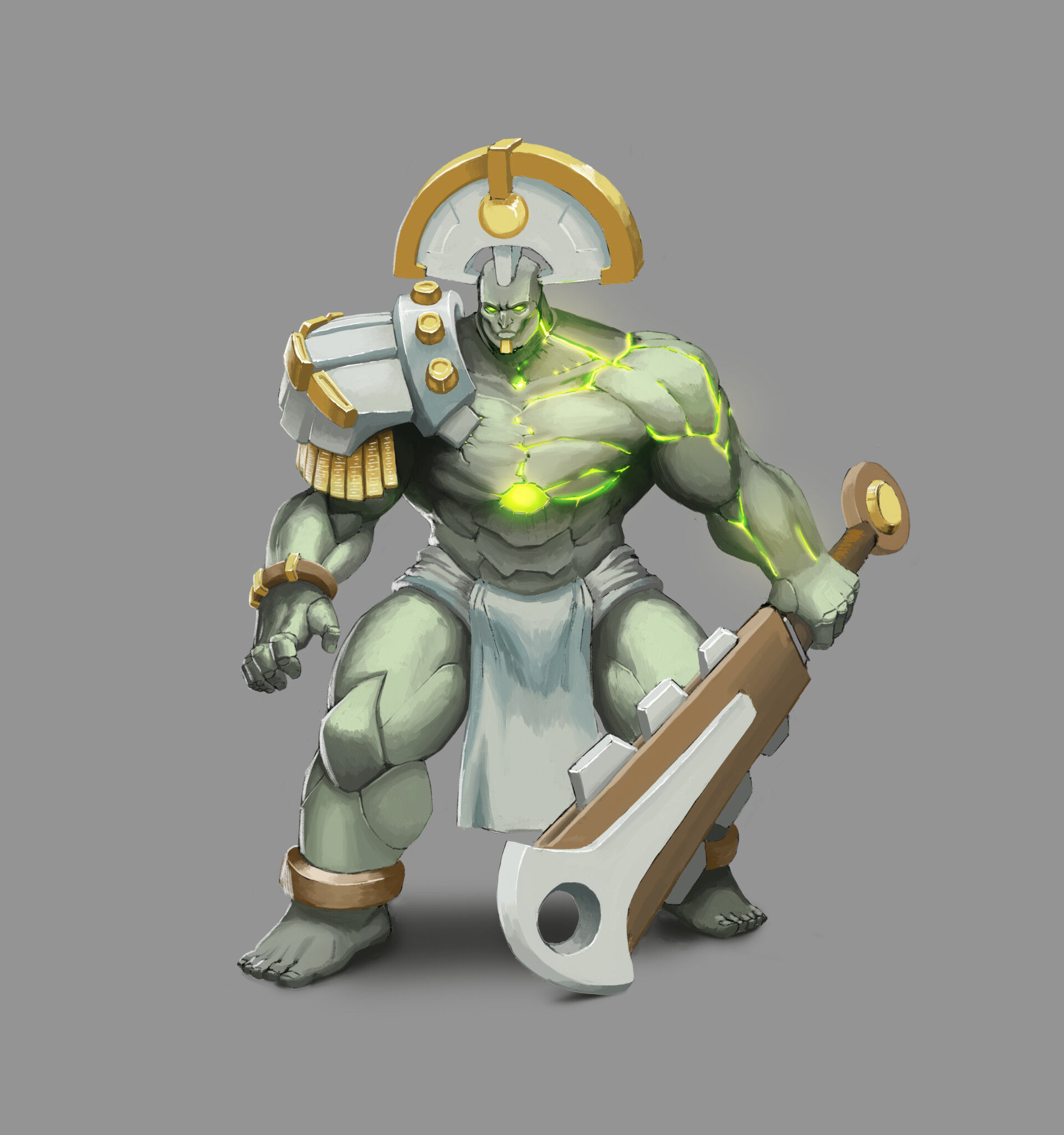 ArtStation - Aztec Golem