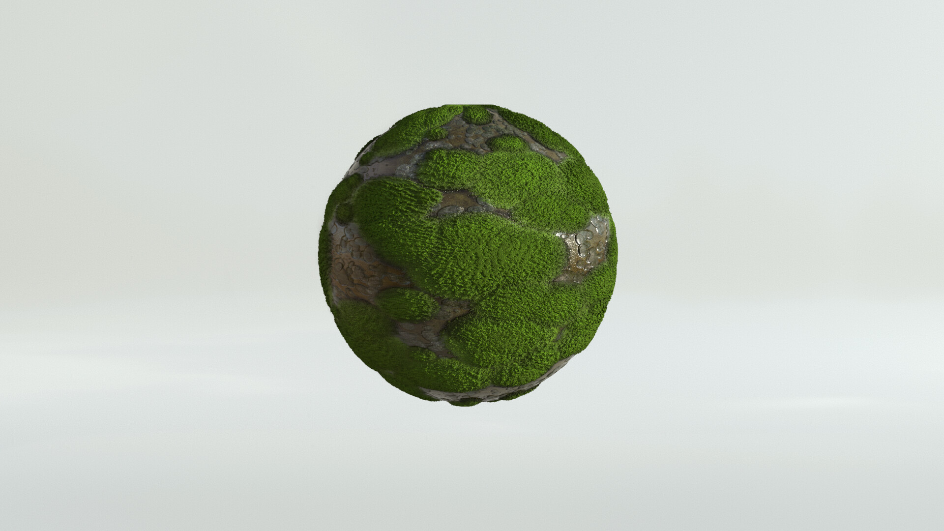 ArtStation - PBR moss material