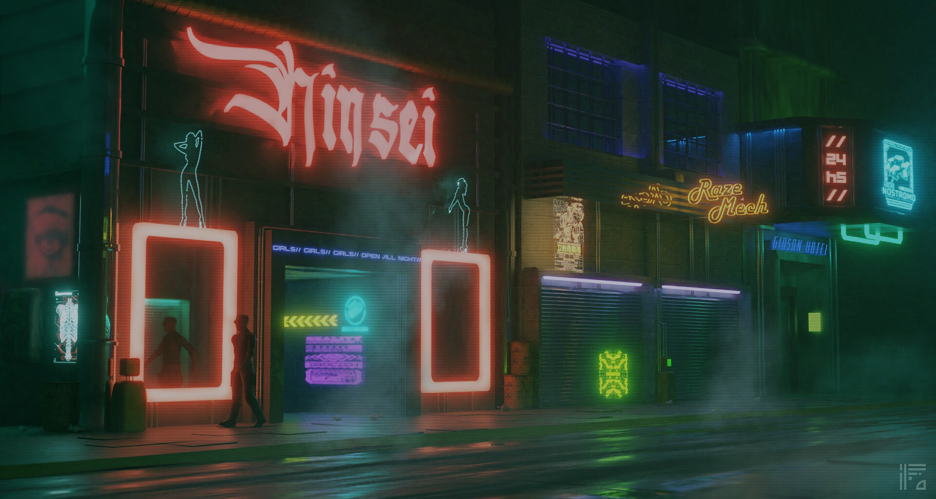 ArtStation - Cyber Street