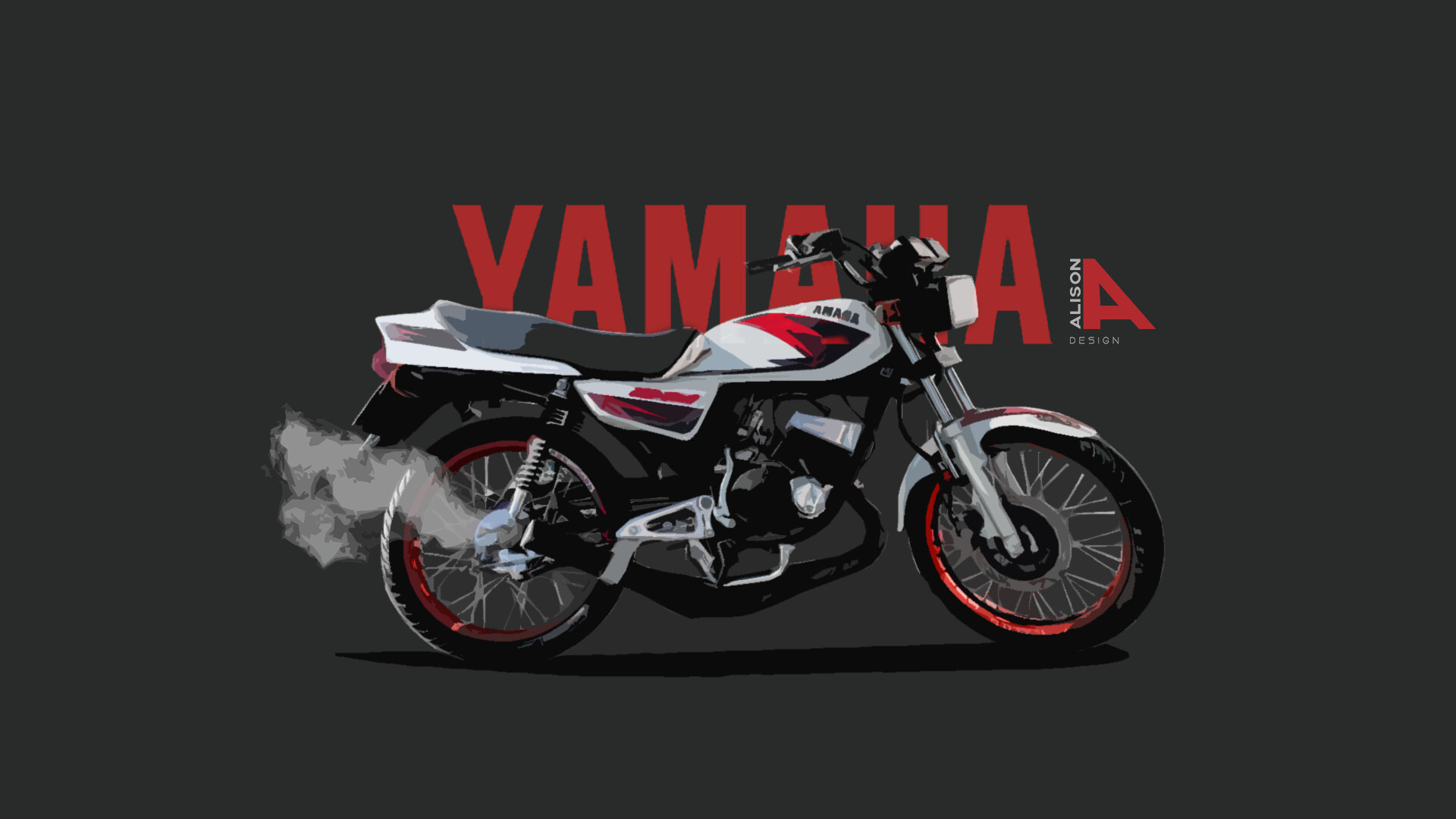 ArtStation - Rd 135 yamaha