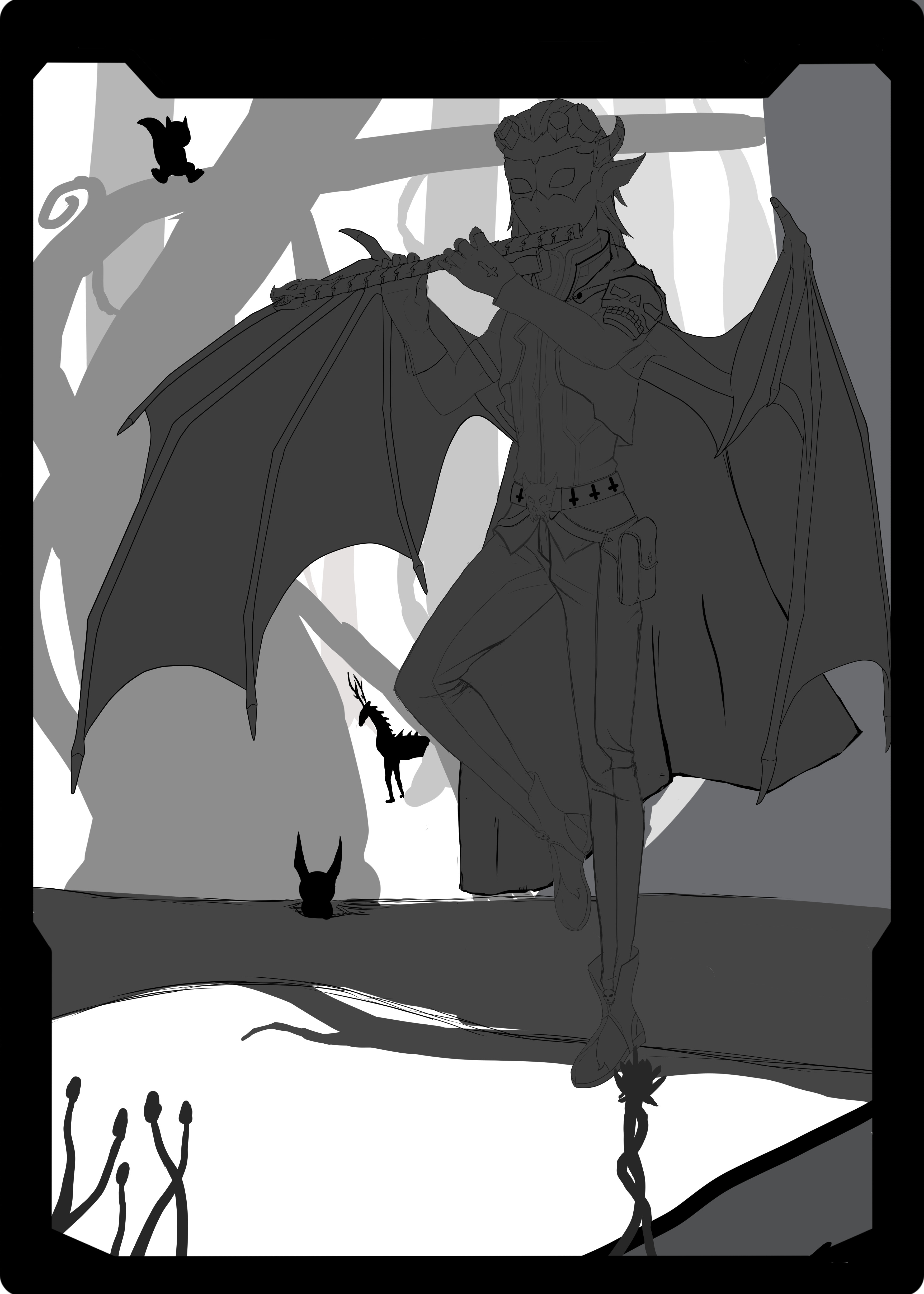 Dragzell Frantz - Zellix- The Bard of Monsters