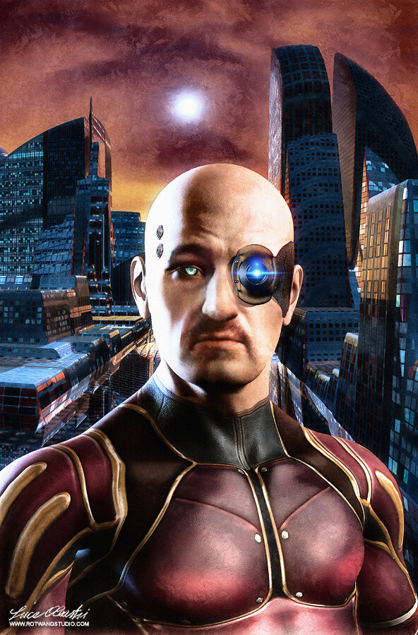 ArtStation - Cyborg (self-portrait)