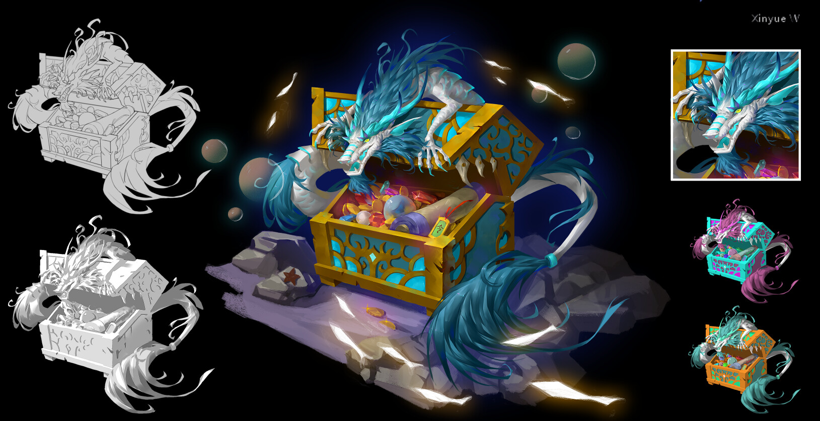 ArtStation - Dragon Chest