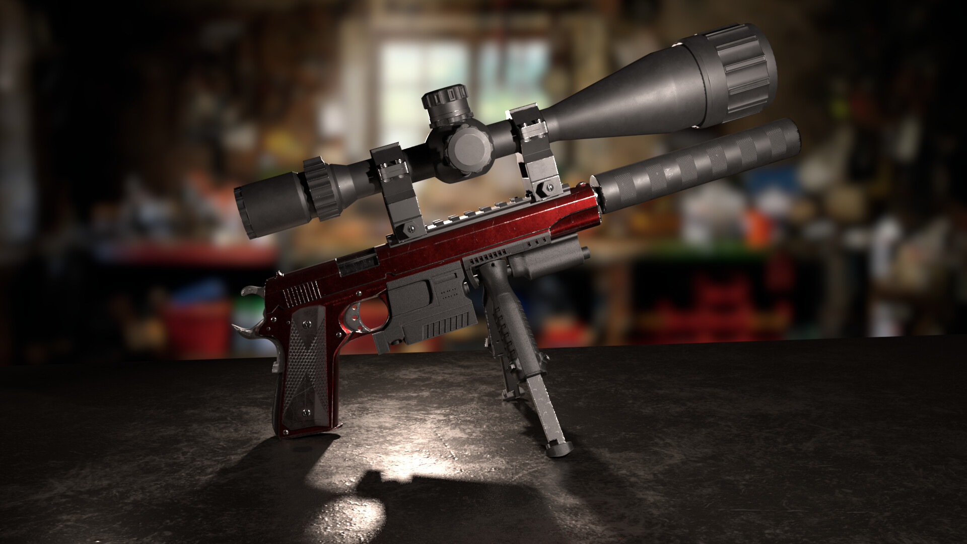 ArtStation - Monster Gun