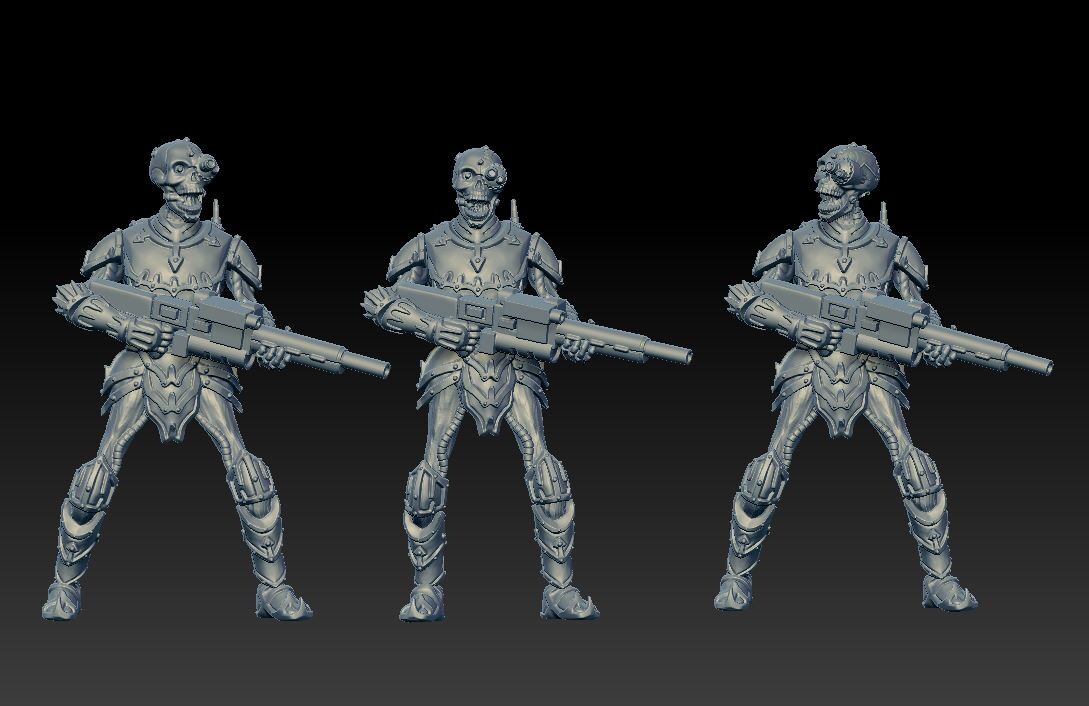 ArtStation - Mecha Skeleton