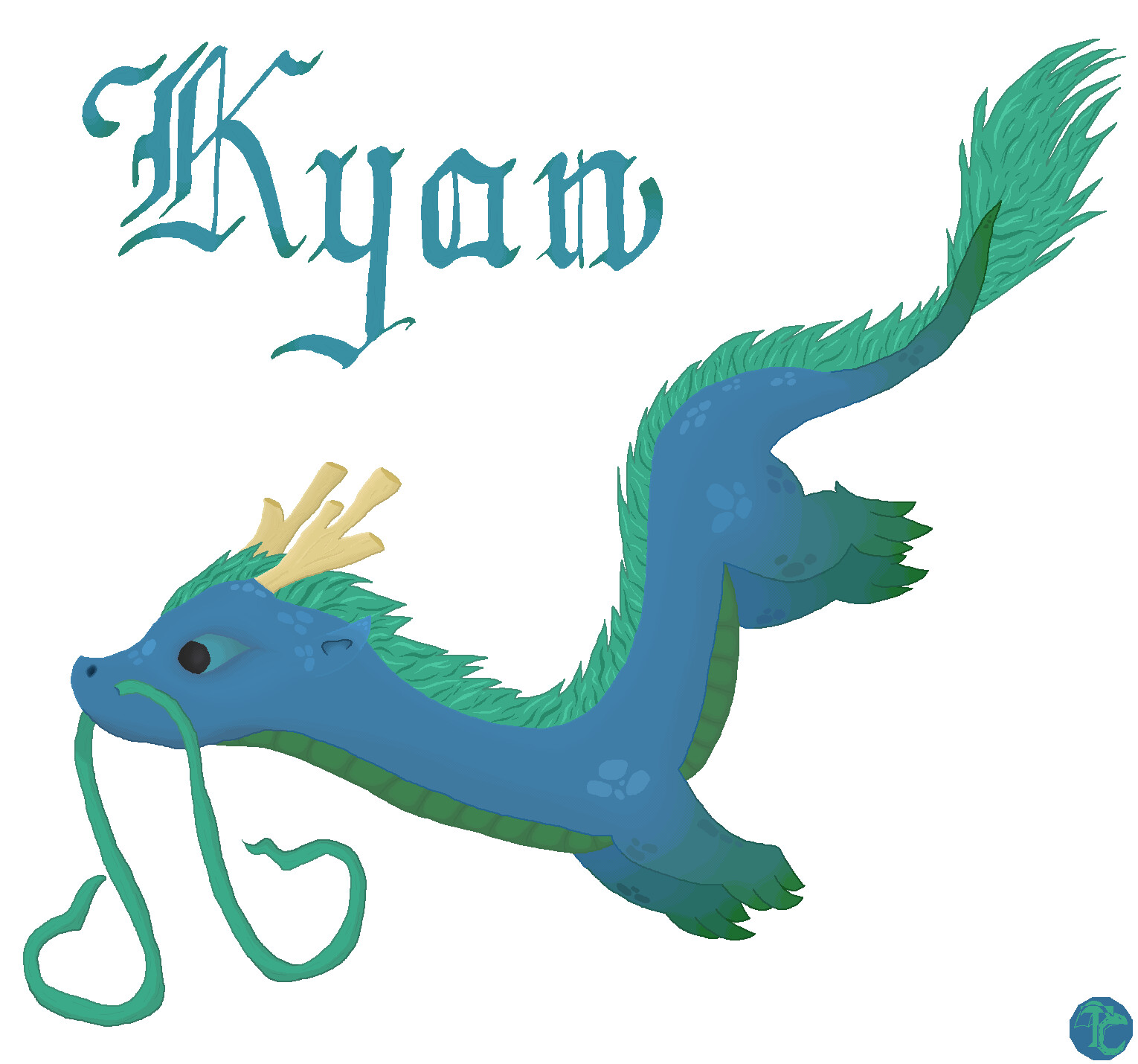 ArtStation - Kyan the Dragon