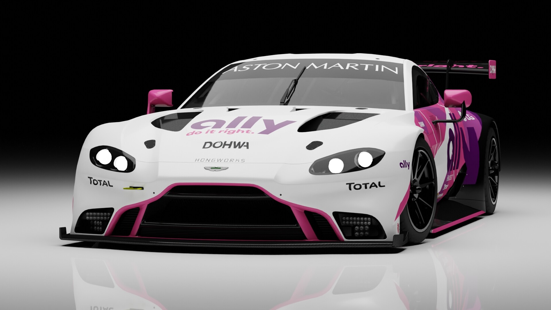 ArtStation - Aston Martin Vantage GTE ally livery