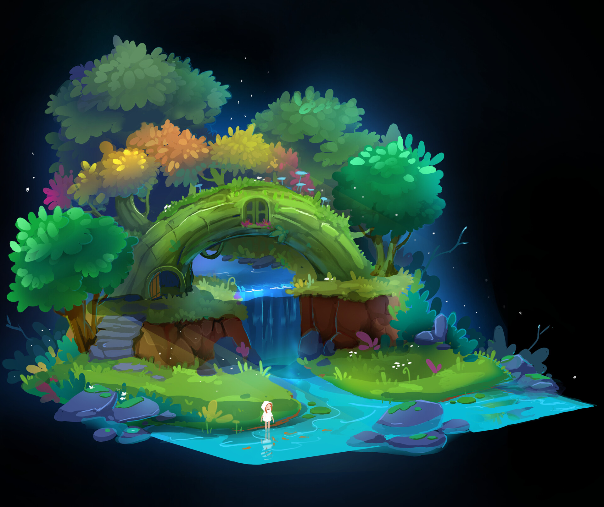 ArtStation - Fantasy Forest