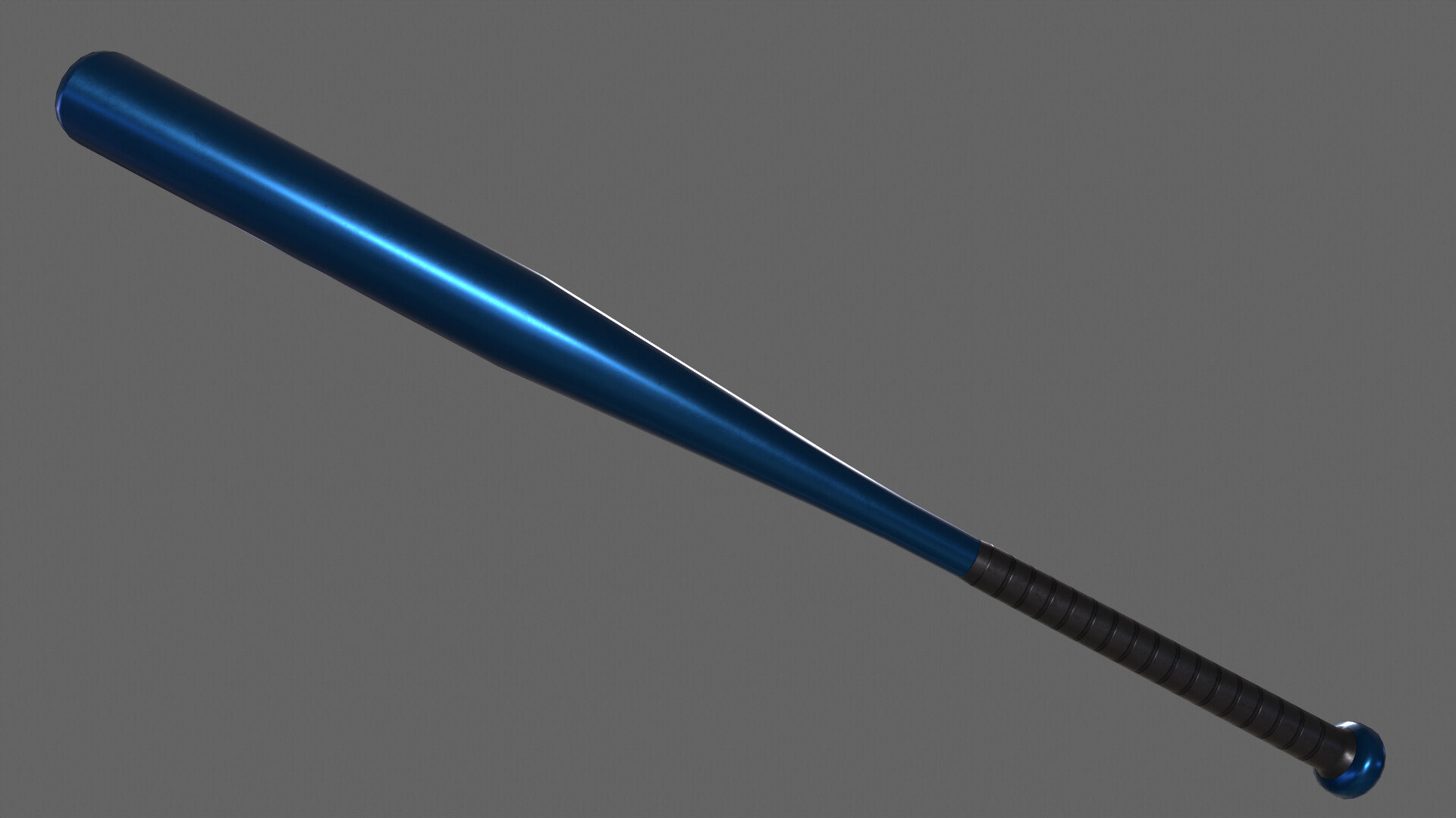 DaikLord3D - PBR Baseball Bat Blue