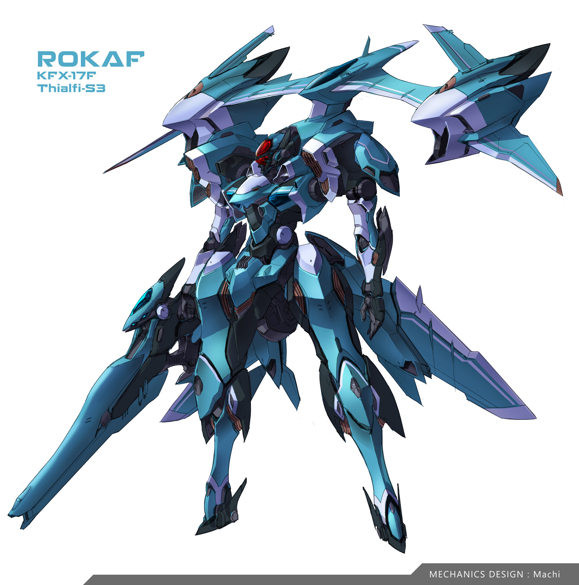 ArtStation - ROKAF KFX-17F Thialfi-S3 Mint choco