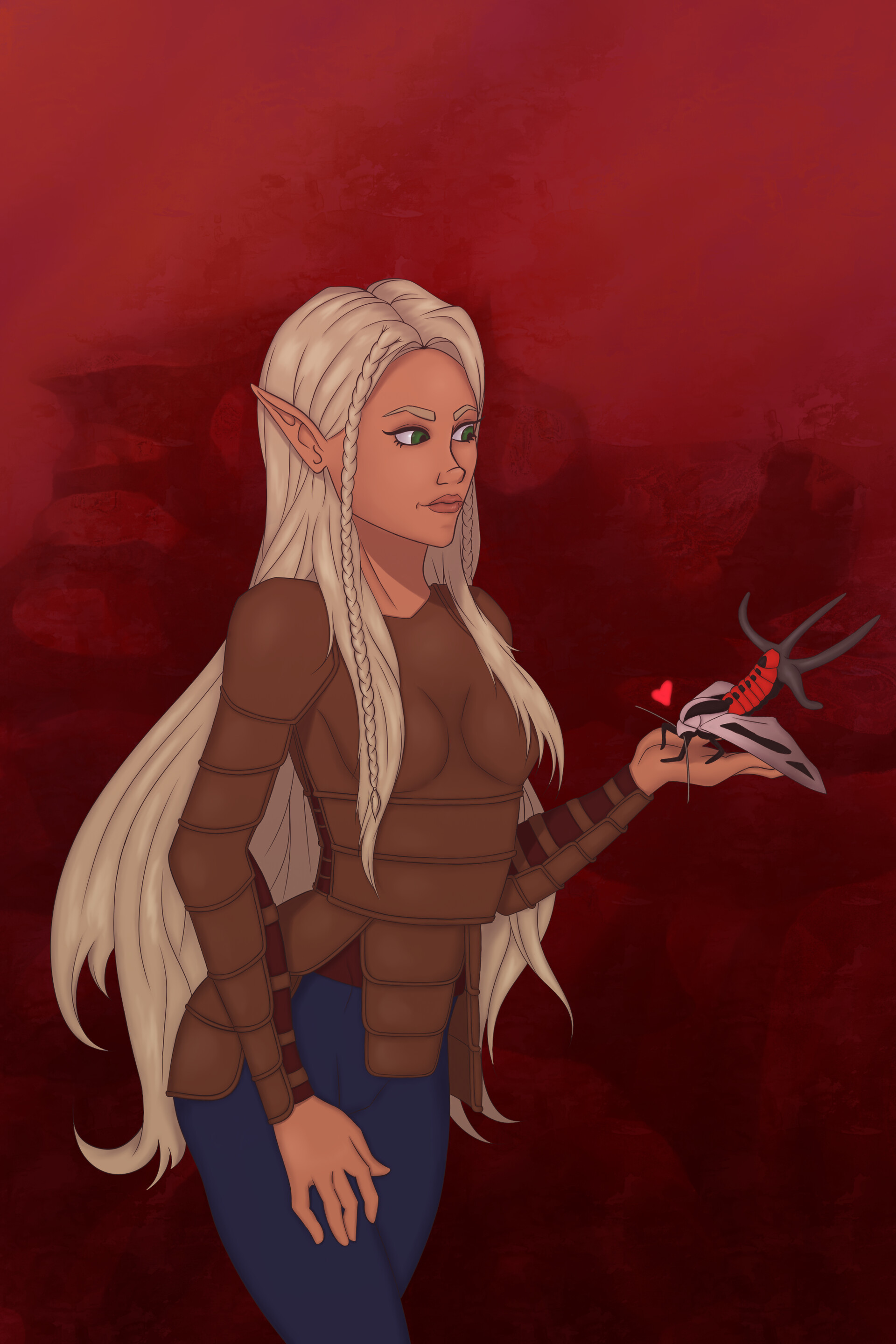 ArtStation - Hell moth pet