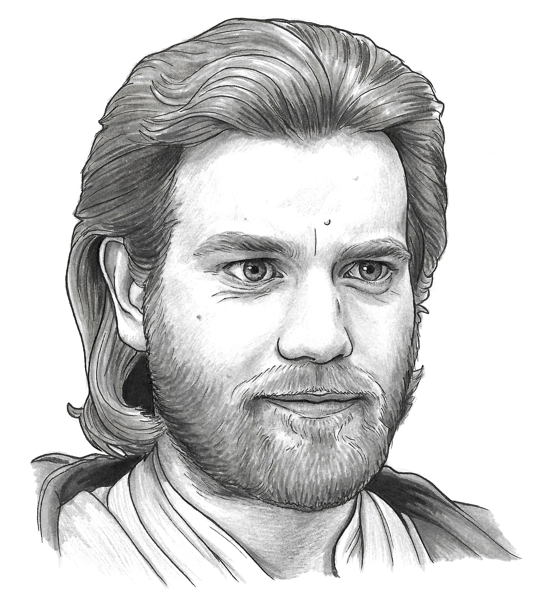 ArtStation - Obi-Wan Kenobi Portrait