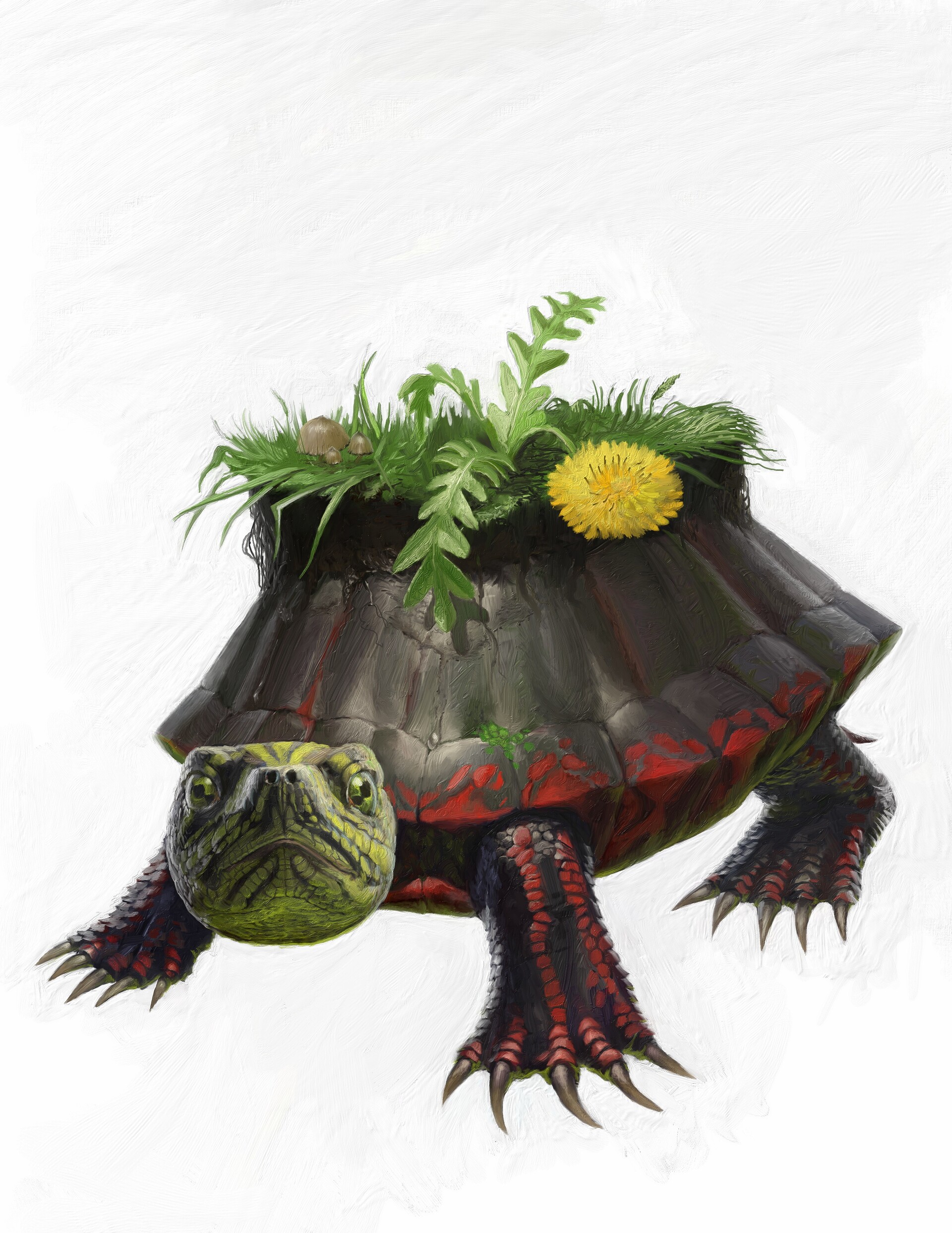ArtStation - Painted Turtle