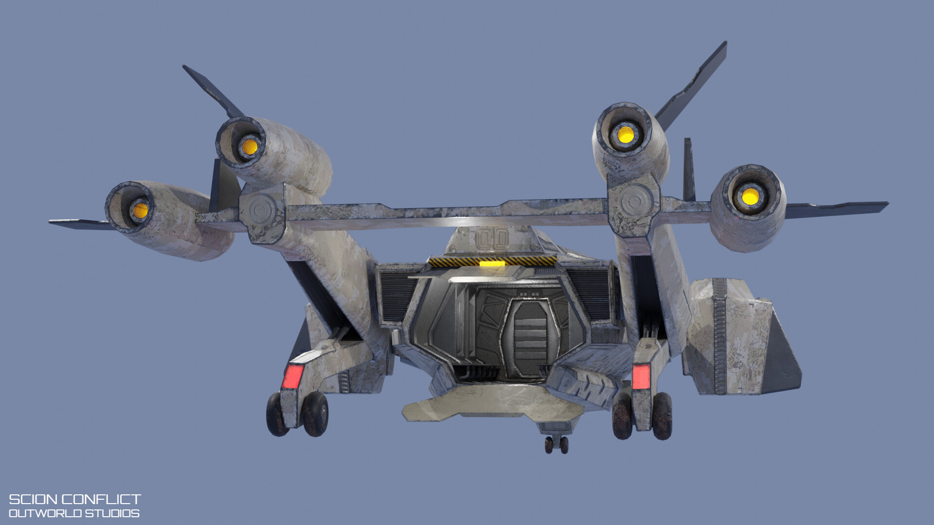 Outworld Studios - Scion Conflict - Raptor Dropship