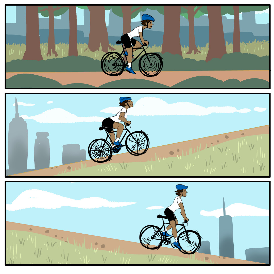 ArtStation - Bikes, Gravity and Inertia