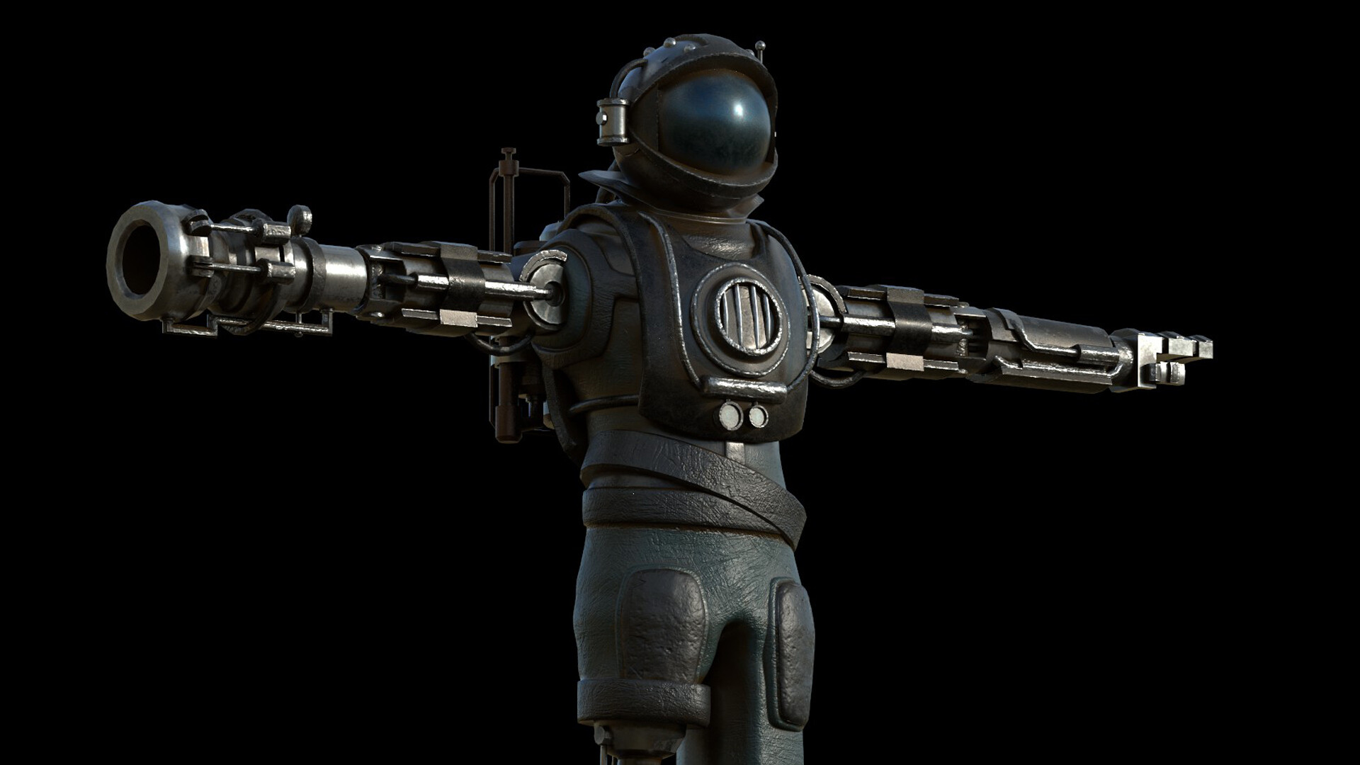 ArtStation - Steampunk Steam Monster