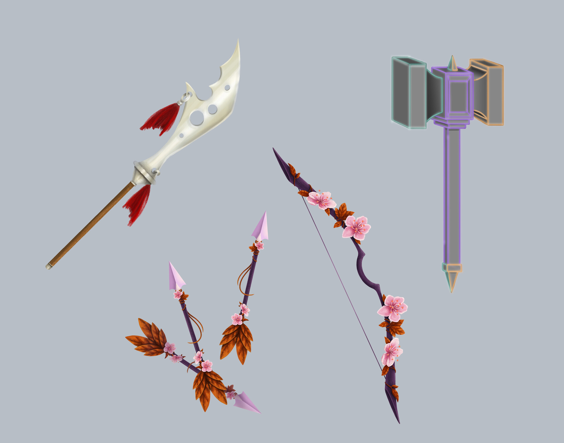 ArtStation - Weapon Assets