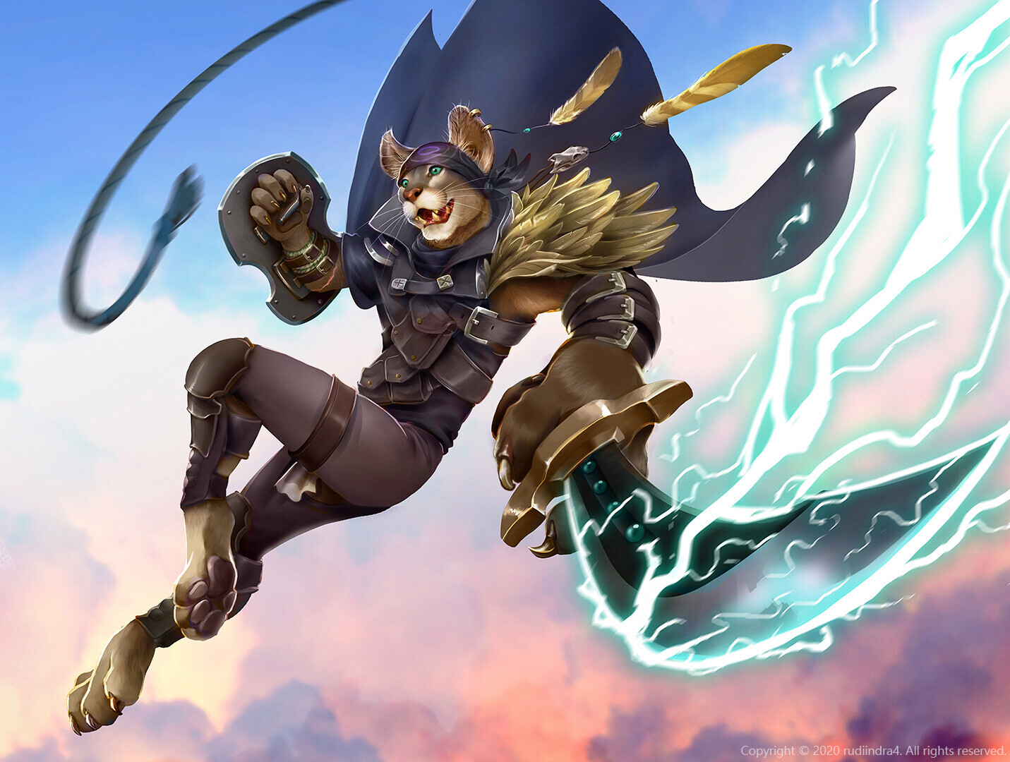 ArtStation - D&D Rogue - Fekkri the Mage Slayer