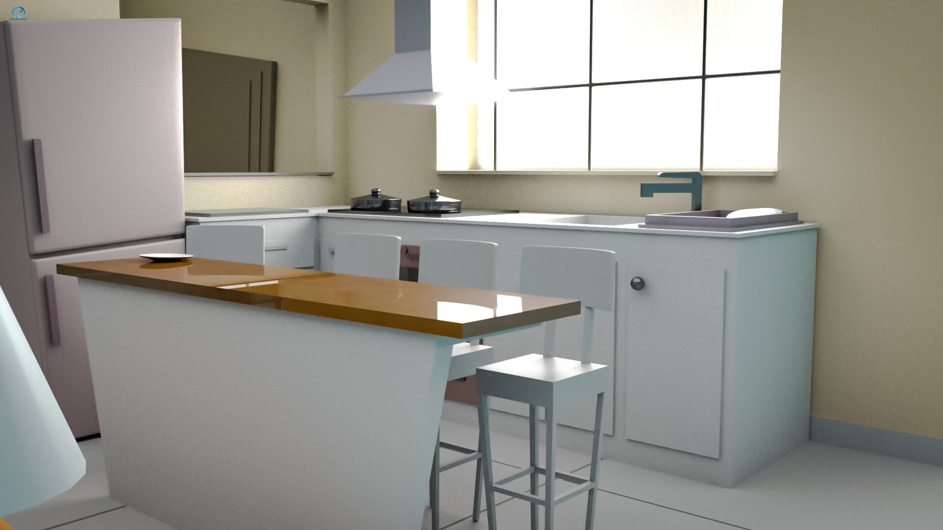 Illusory Shade - cartoon house