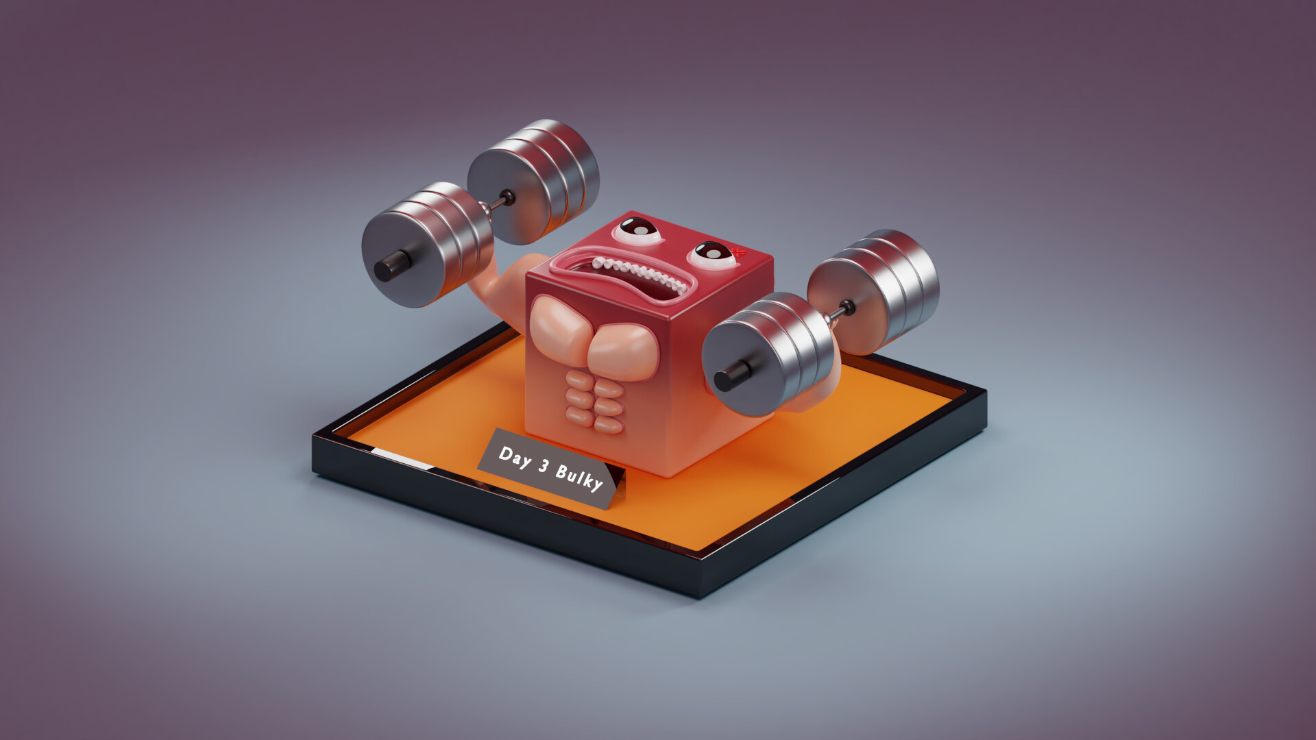 ArtStation - Inktober 2020 Day 3 Bulky.