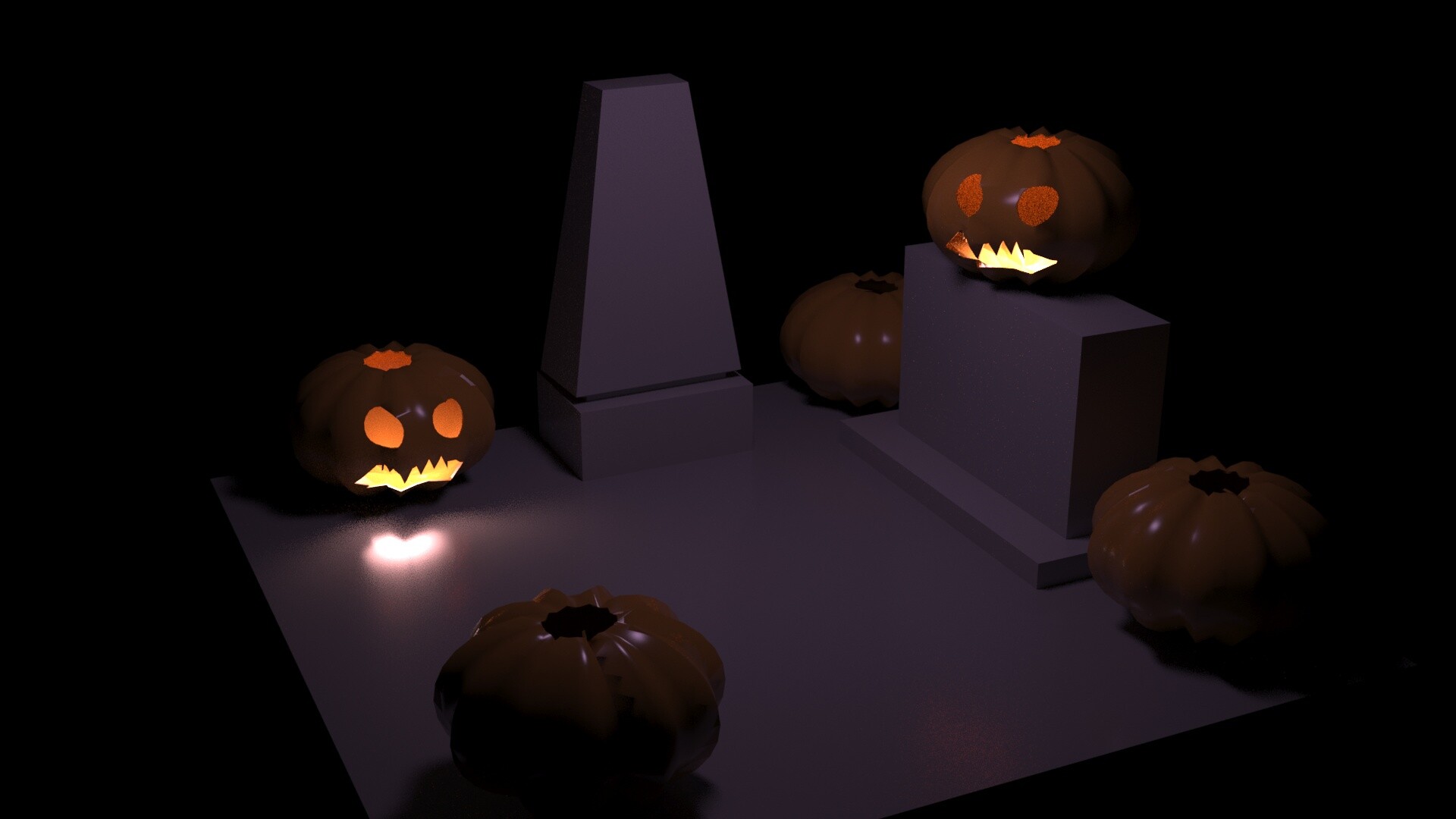 ArtStation - Spooky Cemetery