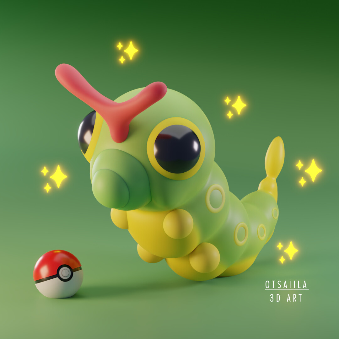 ArtStation - Caterpie