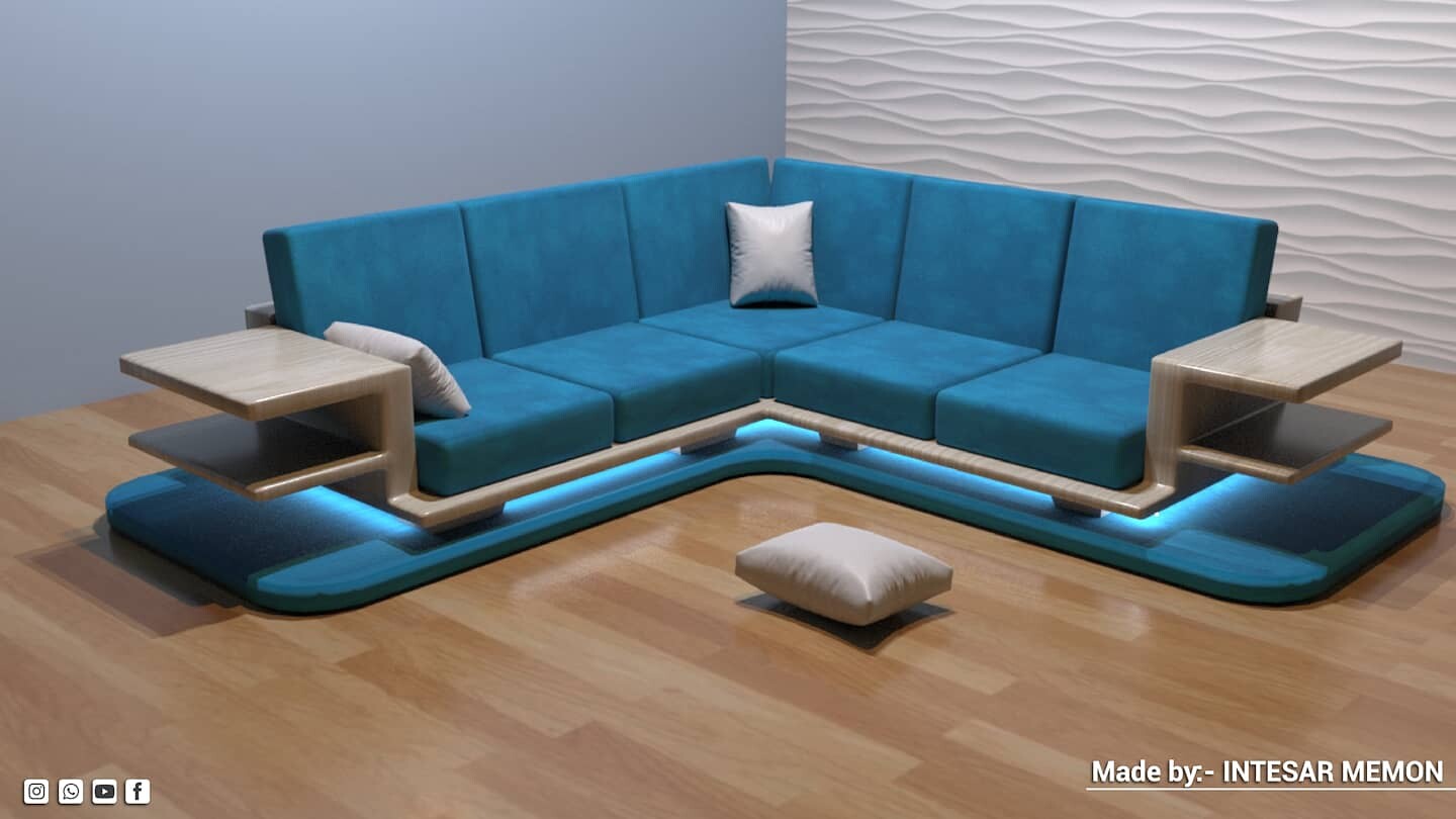 ArtStation - Modern Sofa design in 3d