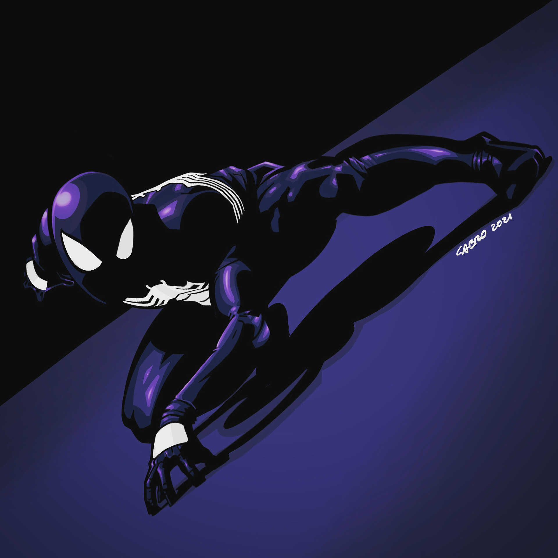 ArtStation - Symbiote Spider-man