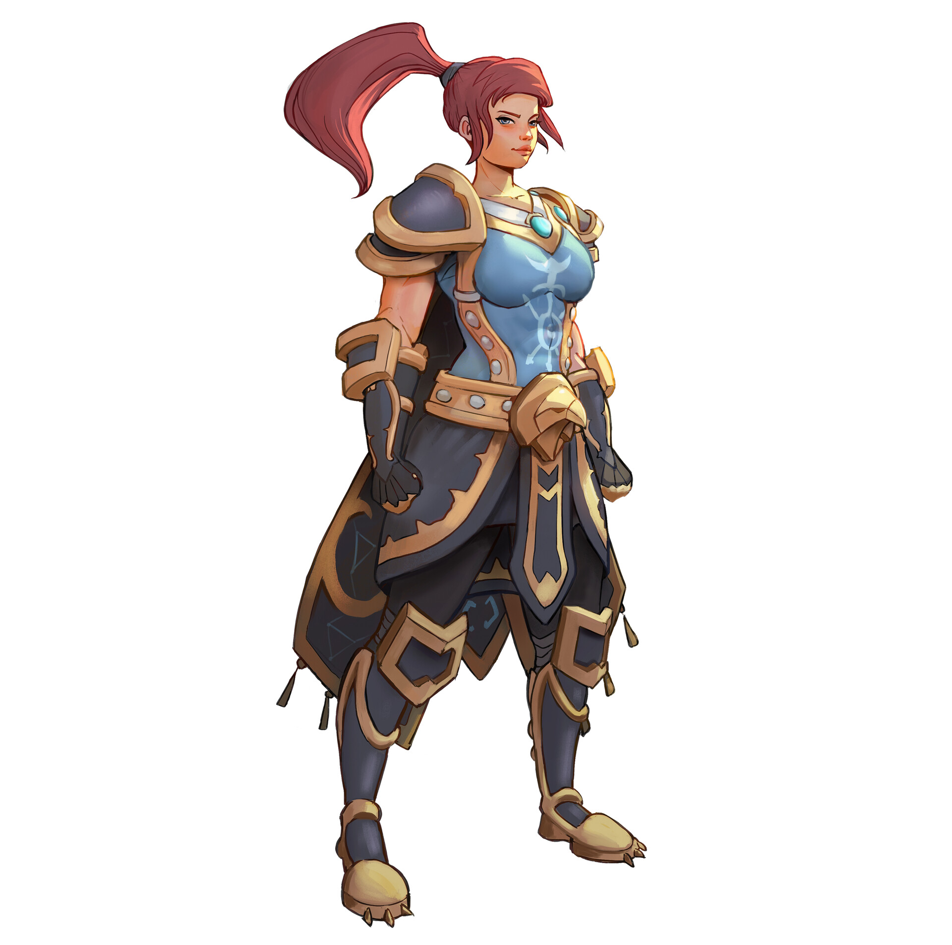 ArtStation - Female Warrior