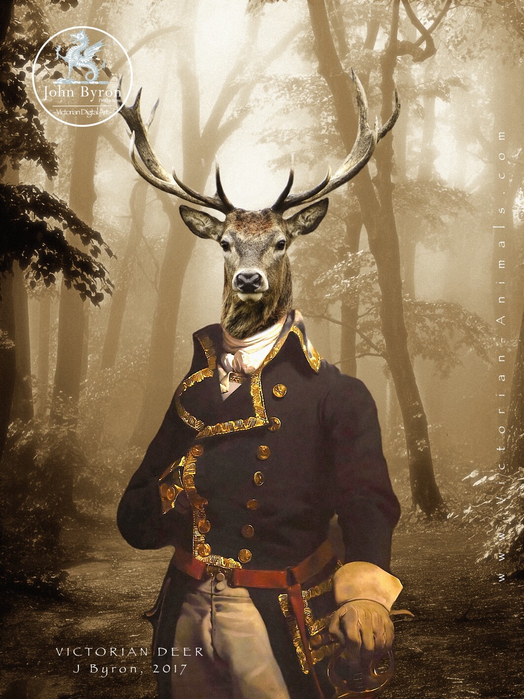 ArtStation - Seigneurs de Brenne. Victorian Deer