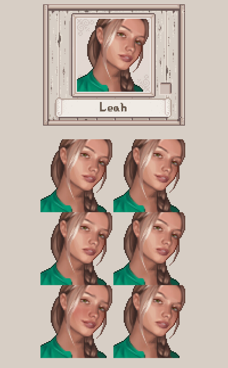 Anissa Sahouli - SDV Portrait Mods