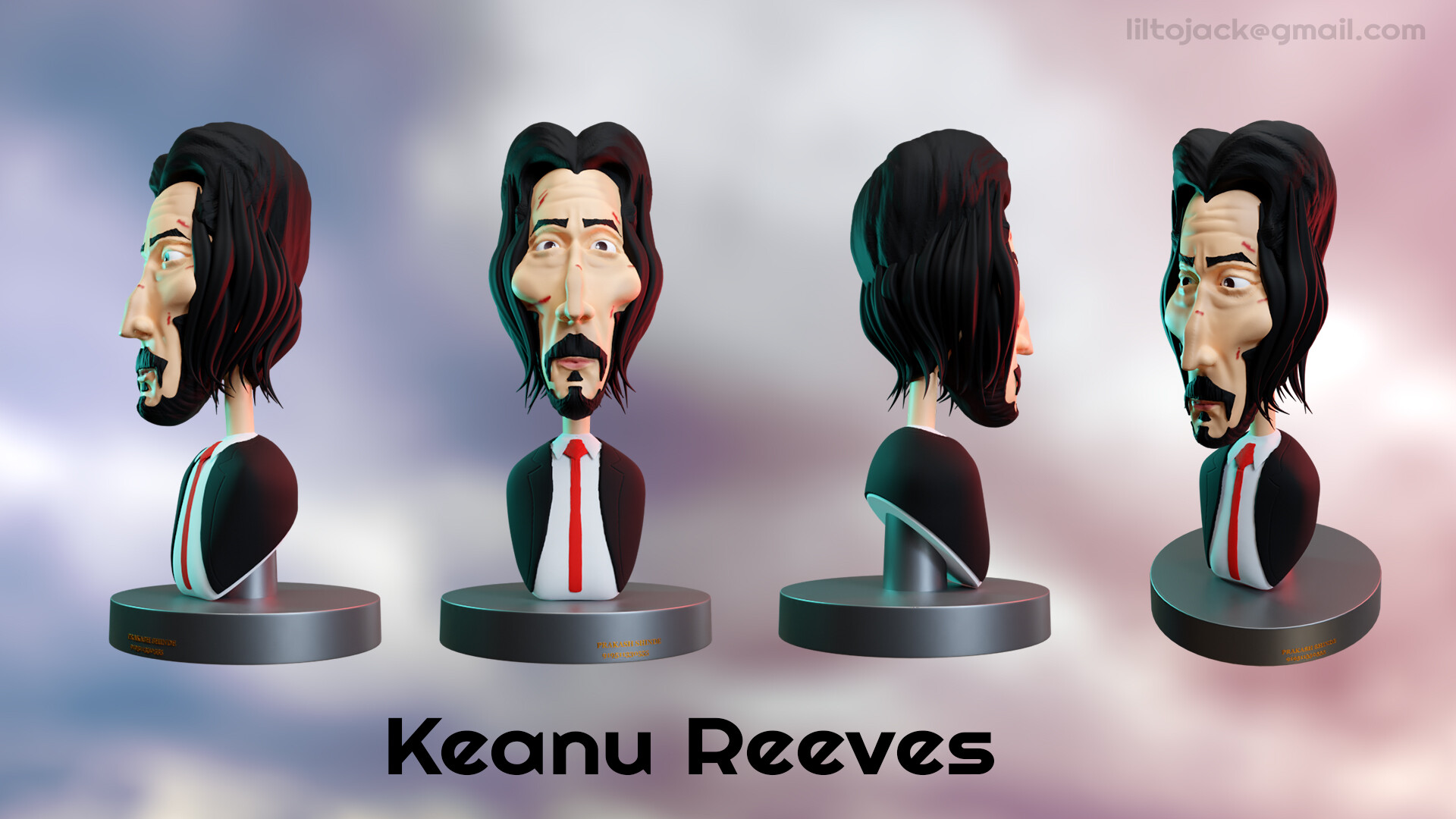 ArtStation - Keanu Reeves