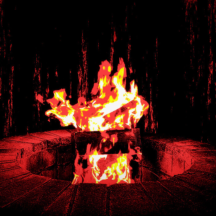 ArtStation - The burning abyss.