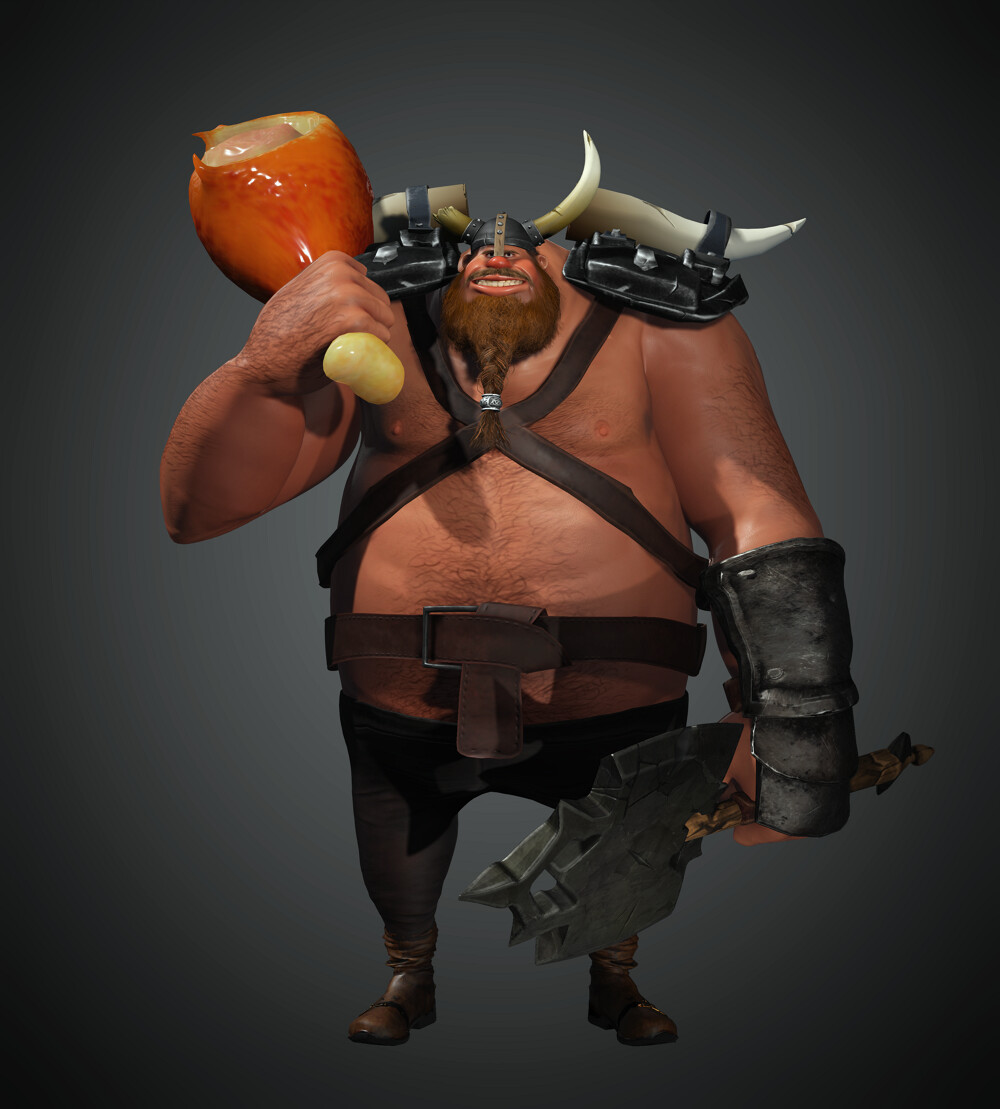 ArtStation - Viking Glutton for Character Creator