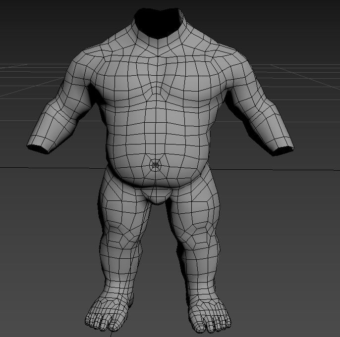 ArtStation - Dwarf Retop Work