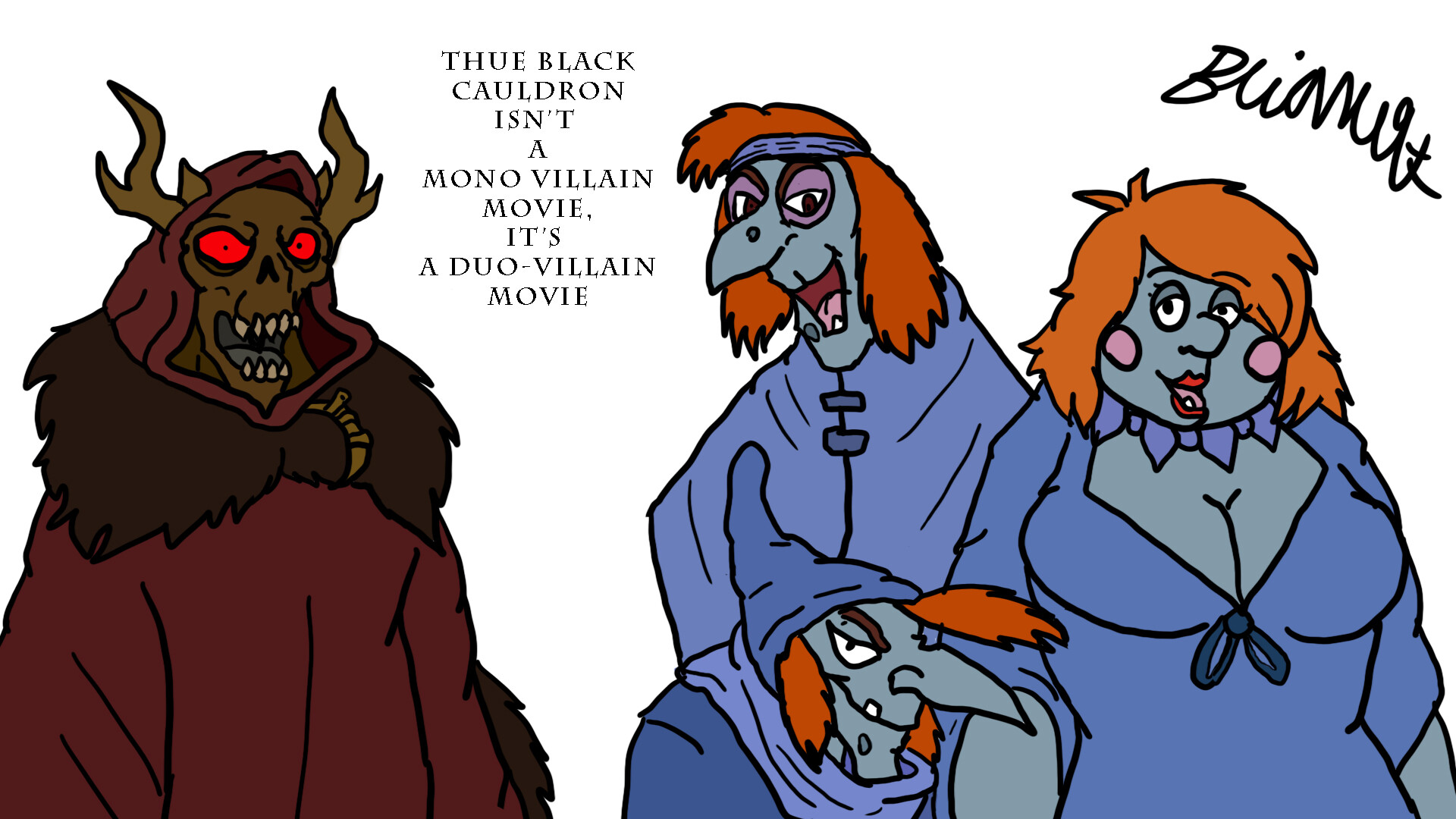 ArtStation - Black Cauldron Tribute Pieces